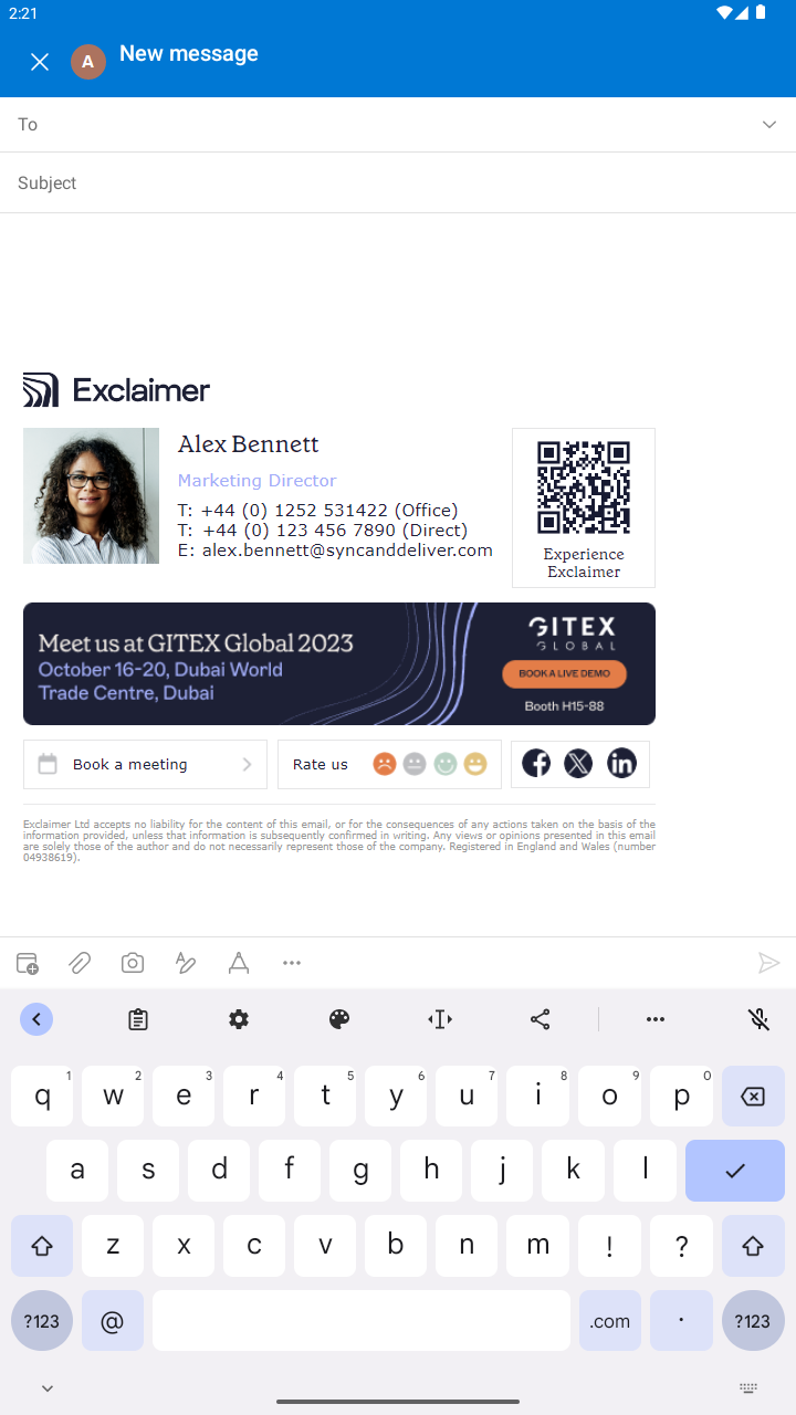 Using the Exclaimer Outlook Add-in – Exclaimer Knowledge Base